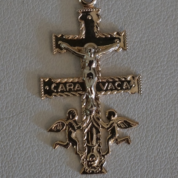 Jewelry | 14ky Gold Cara Vaca Cross Pendant | Poshmark